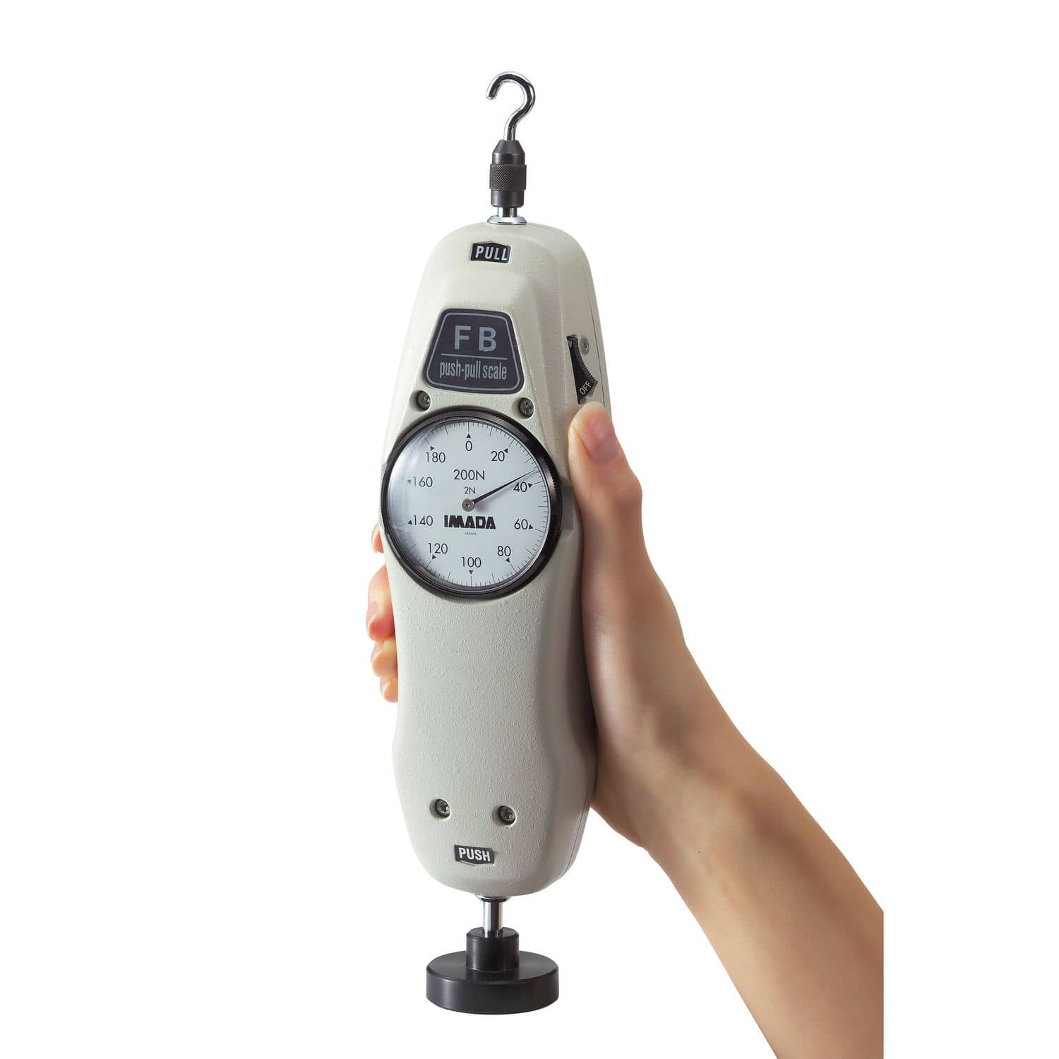 Mechanischer Kraftmesser - FB/FS series - IMADA - tragbar / Zug- und ...