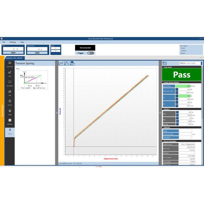 Berechnungs-Softwaremodul - IMADA - für Test / zur Druckausübung auf ...