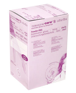 Handschuh für Reinraum - Sempercare® nitrile sterile - Sempermed - chemikalienbeständig ...