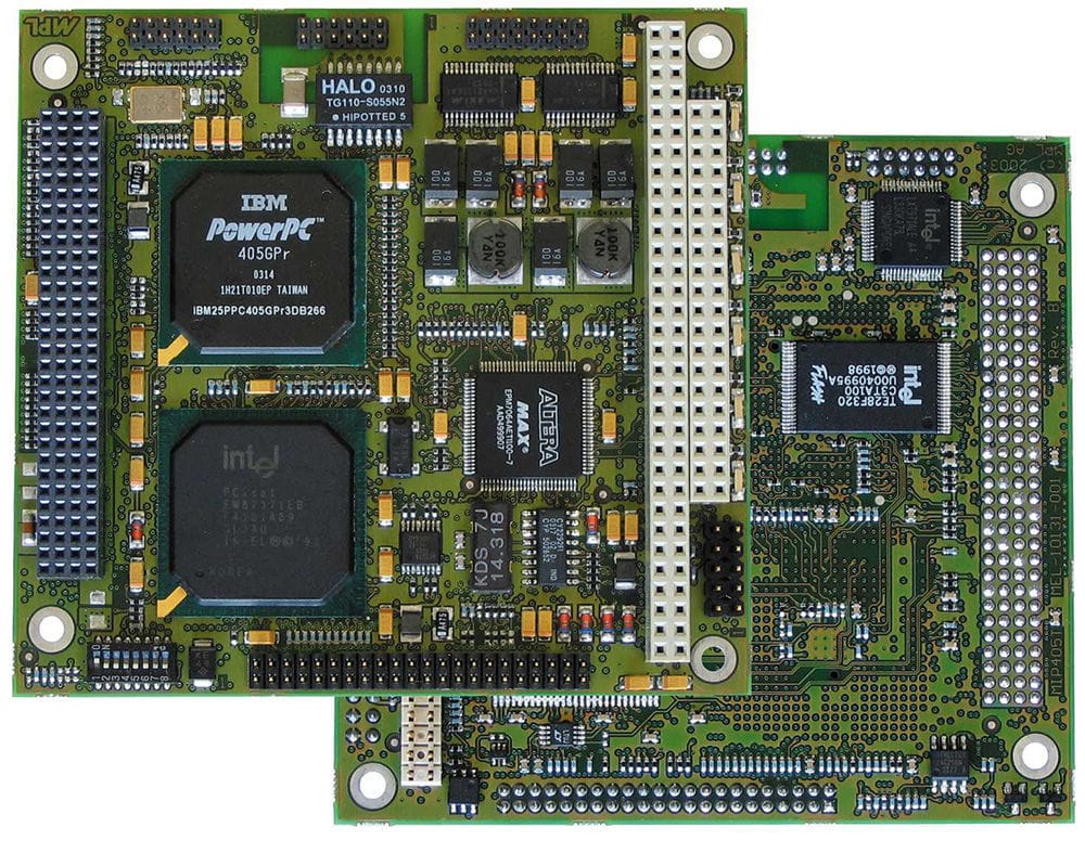 CPU-Modul / PC 104 - 400MHz PowerPC | MIP405T - MPL - PowerPC®