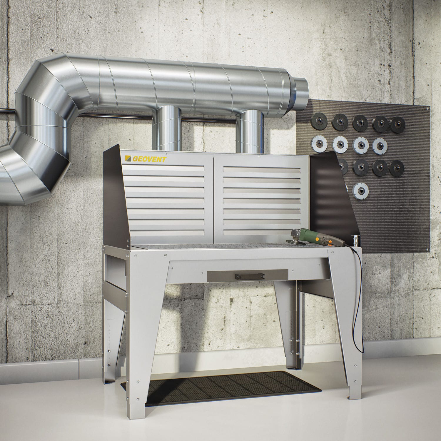 Schleif- und Schweißtisch / Absaugung - GT Ultra - Geovent