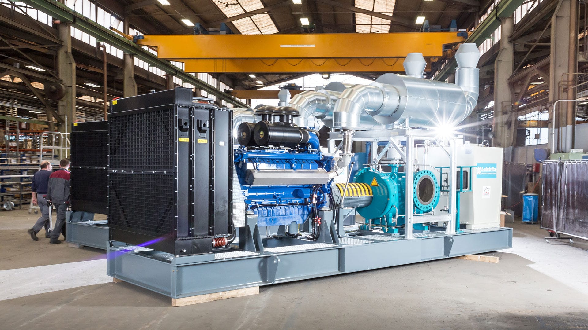 Antriebssystem für Pumpen - Lindenberg-Anlagen GmbH - Industrie / modular