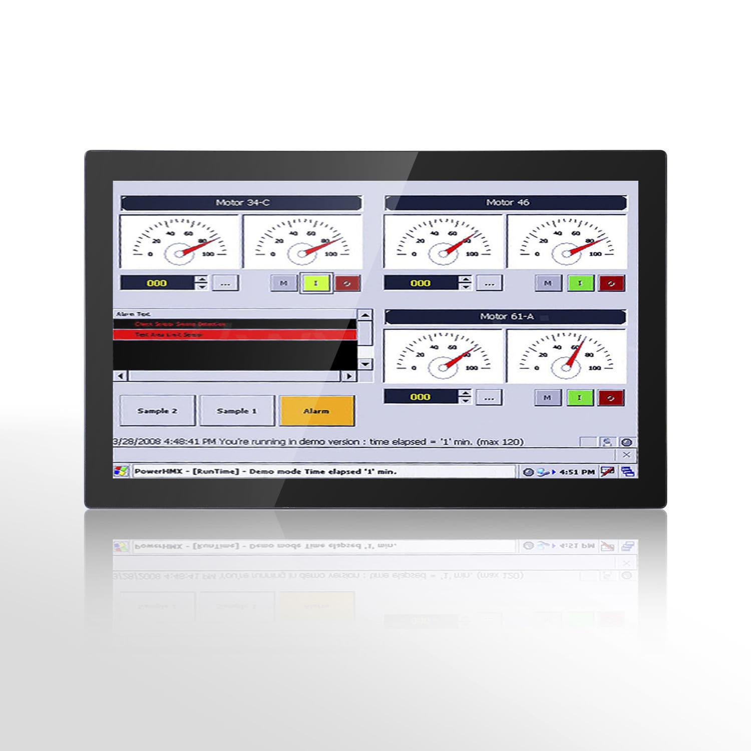 LCD-Monitor - W43L100-PCA3 - Winmate, Inc. - mit Touchscreen / mit Multi-Touch-Screen / 43"