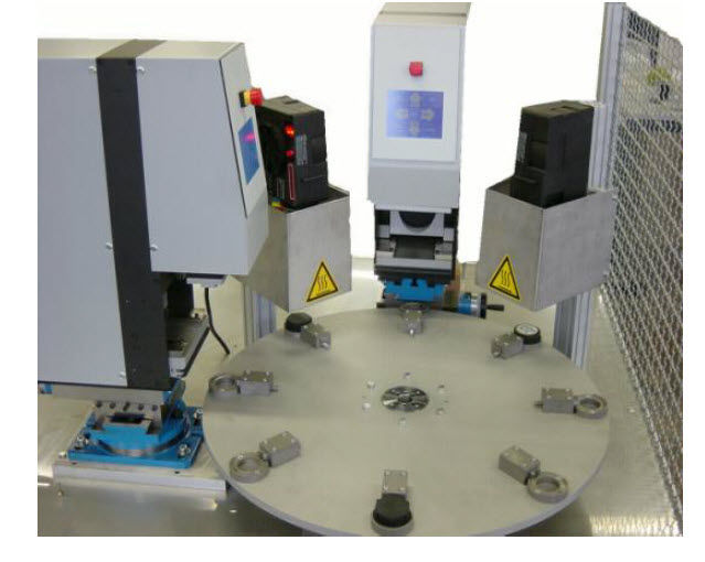 Tampondruckmaschine mit geschlossenem Farbgebersystem - ST Drucksysteme - automatisch