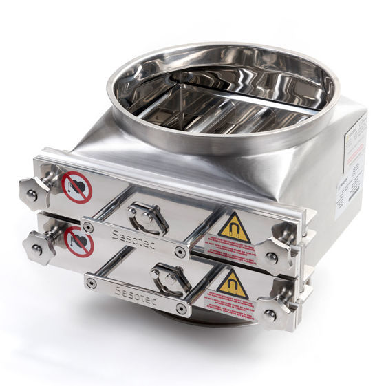 Abscheider für Schüttgut - MAGBOX FOOD - Sesotec GmbH - Pulver ...