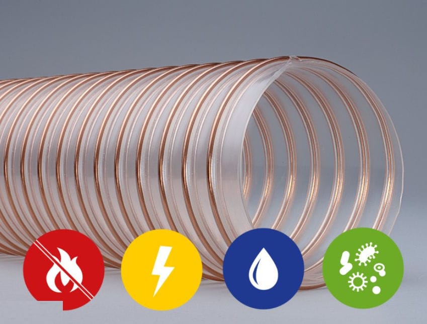 Schlauch für Luft - SMARTFLEX® 2.5 - SCHAUENBURG Ruhrkunststoff GmbH - Polyurethan / für ...