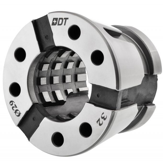 Runder Spannkopf - 32SD Series - DT Group - geriffelt