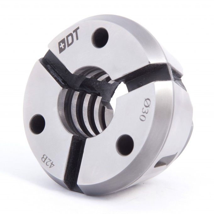 Quadratischer Spannkopf - 42BRC Series - DT Group - gerillt