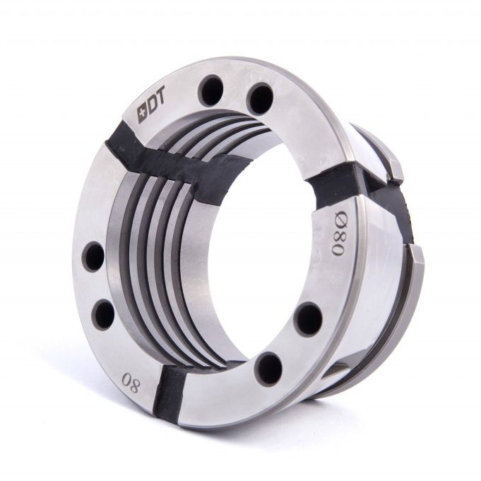 Quadratischer Spannkopf - 80RC Series - DT Group - gerillt