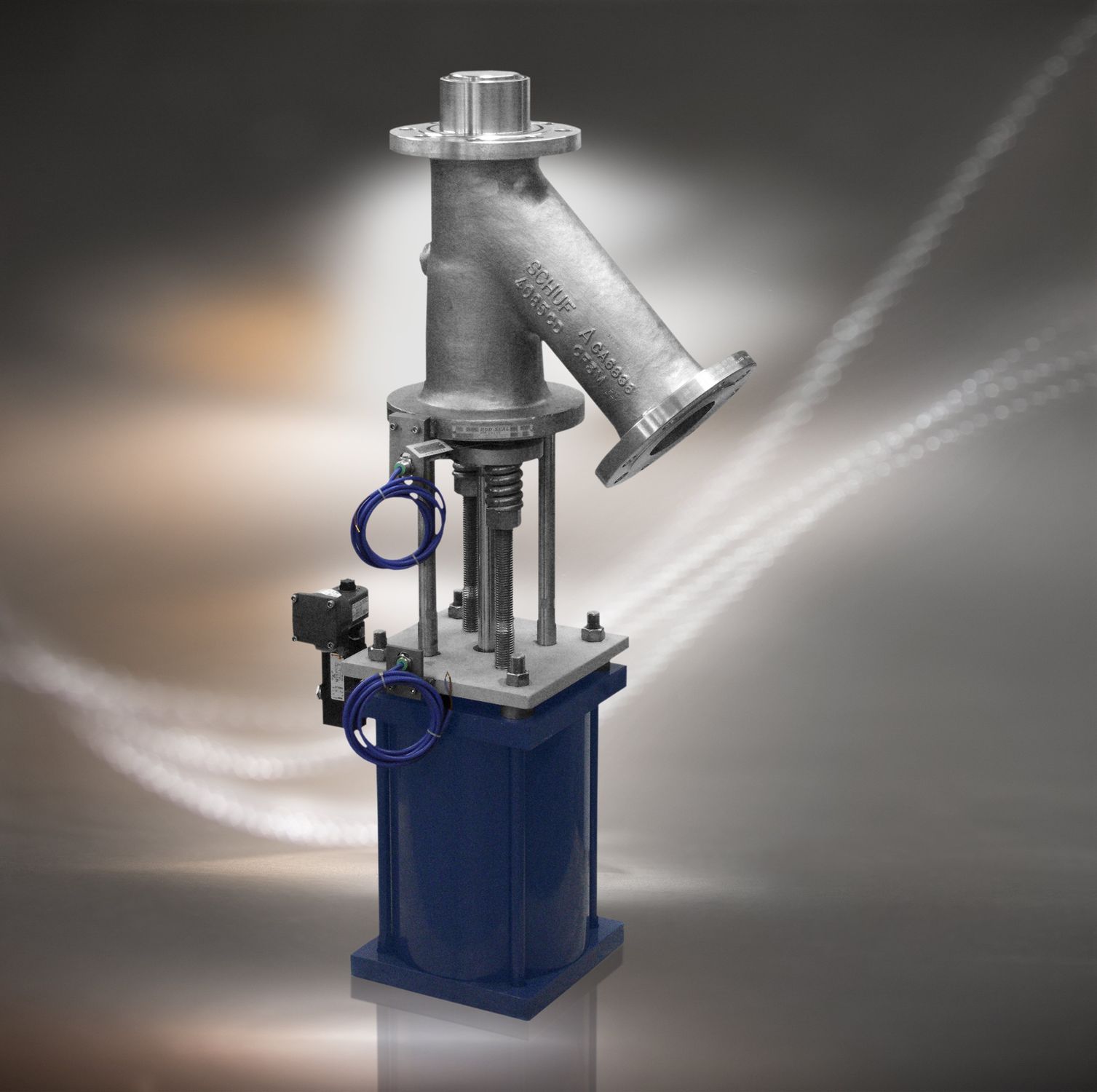 Kolbenventil - SchuF Group - für Chemikalien / Bodenablass / Austritt