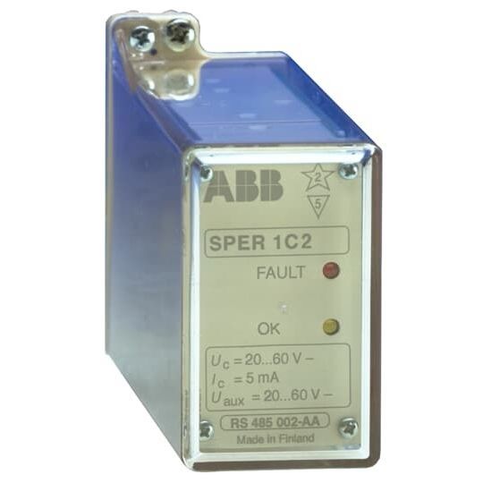 Auslösekreis-Schutzrelais - SPER 1C2 - ABB Oy Distribution Automation - DC