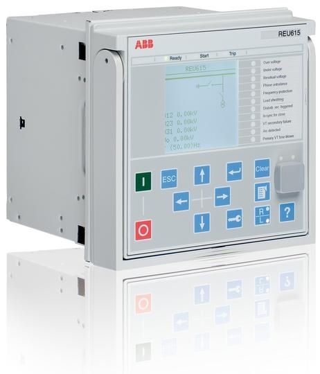 Schutzrelais für Überspannung - REU615 IEC - ABB Oy Distribution ...