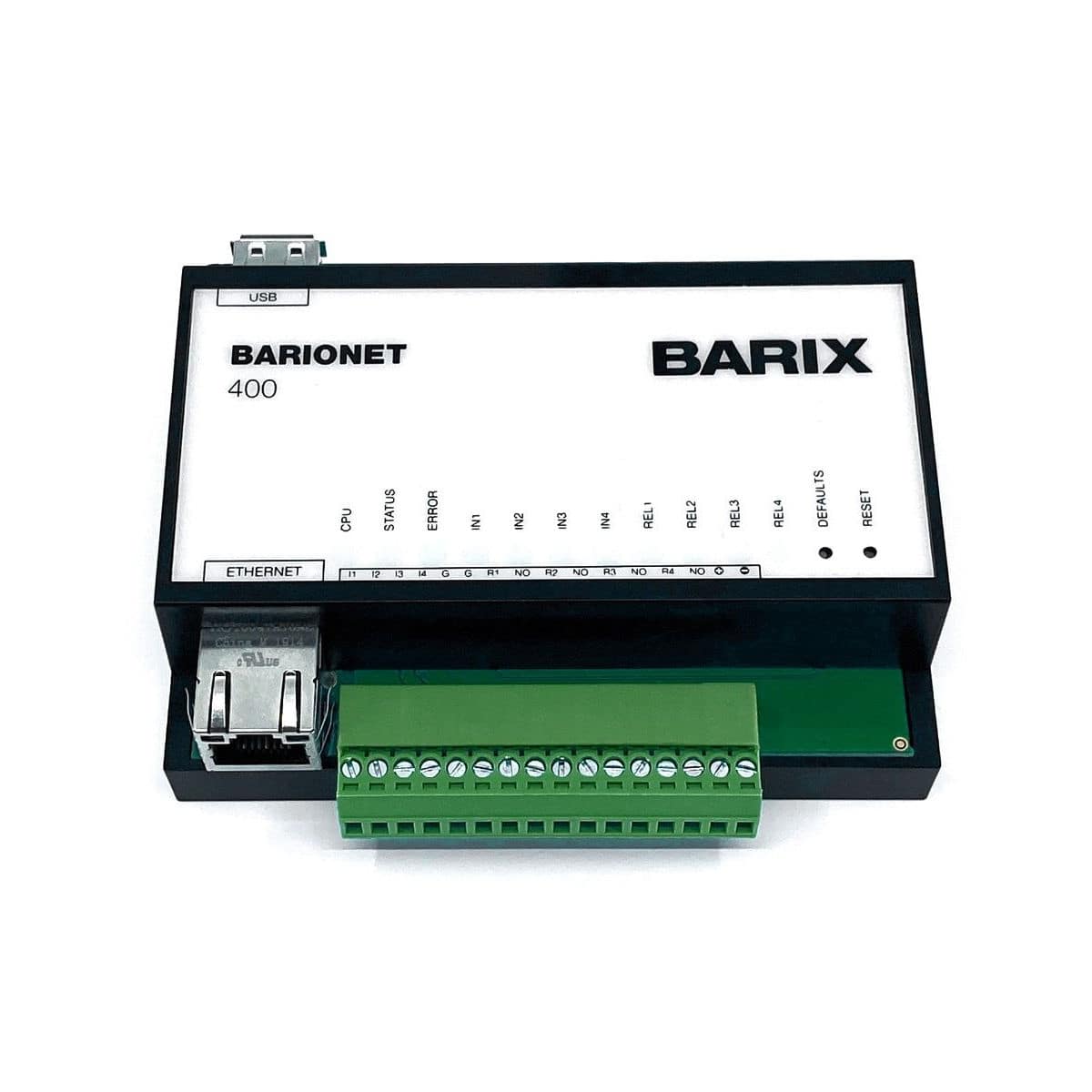 Digitales EA Modul - BARIONET 400 - Barix - Ethernet / USB / 4 ...