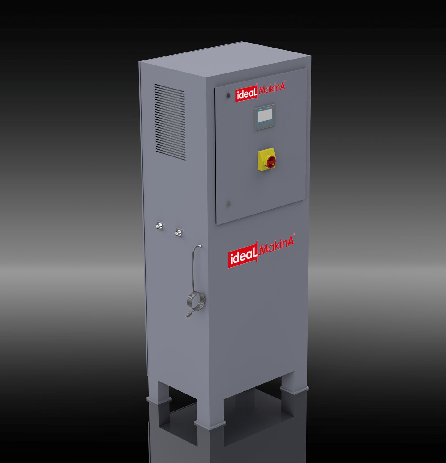 Batch-Mischer - İdeal Mixer120 - IDEAL MAKINA - Gas / vertikal / Schneid