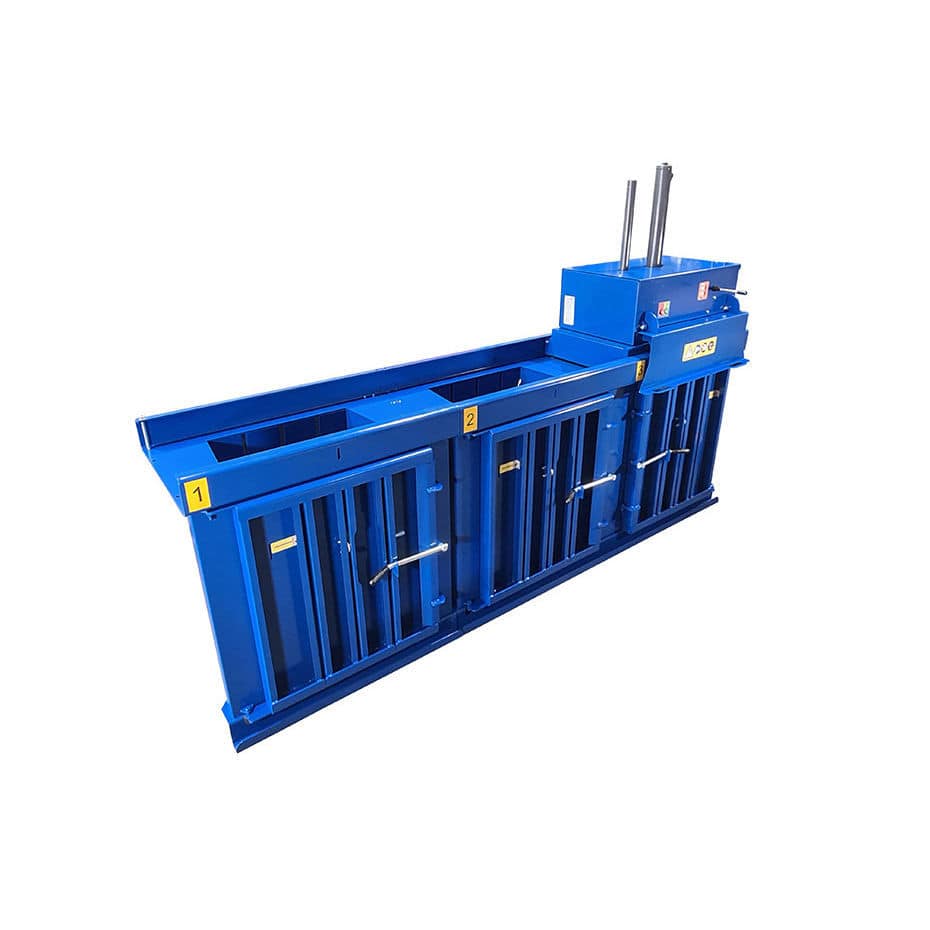 Vertikale Ballenpresse - 75 Multi - MACFAB BALERS - Frontlader / für Müll / kompakt