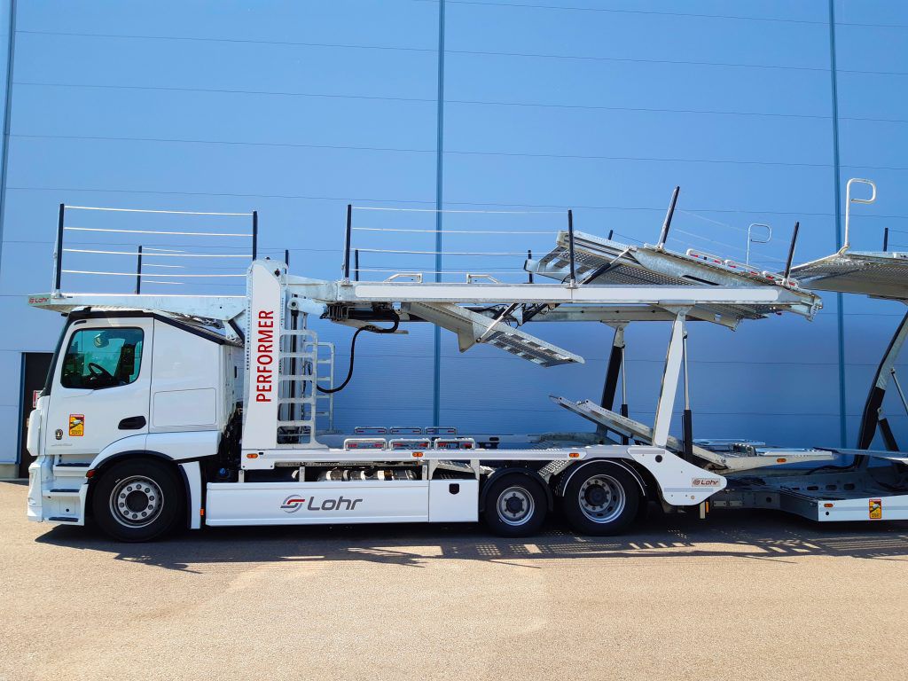Anhänger für Automobile - Performer - Lohr - 4-Achsen / angehängt ...
