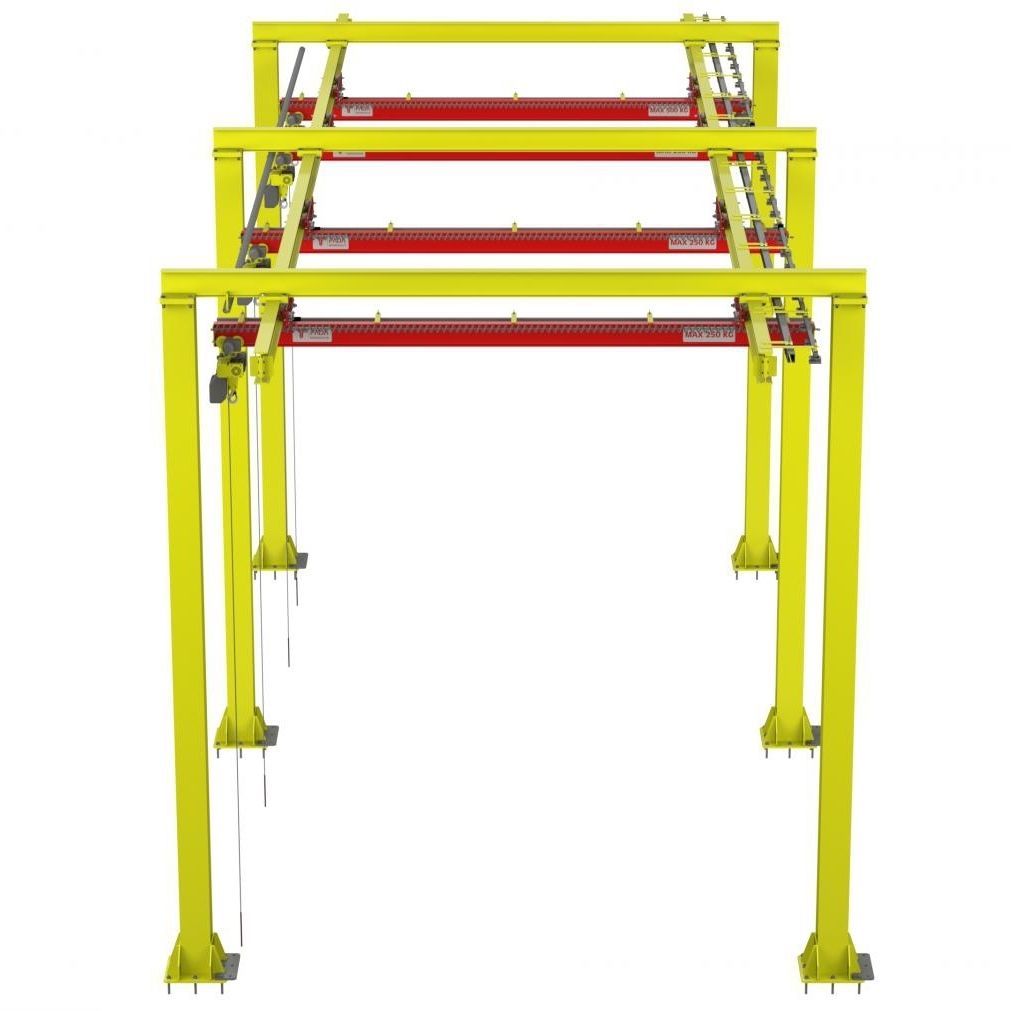 Portalkran für schwere Lasten - LWCS - Fada Engineering - elektrisch / leicht