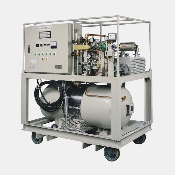 SF6-Kompressor - KL50V-5.5OLS-P - KAJI TECHNOLOGY CORPORATION - Kolben ...