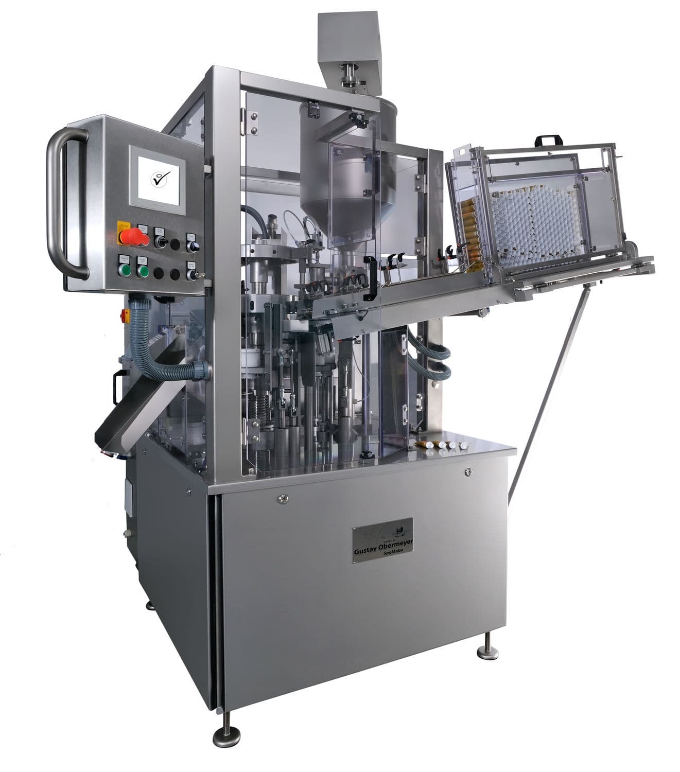 Füll- und Verschließmaschine / für Tuben - TU60/80 - Gustav Obermeyer ...