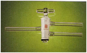 3-Wege-Hahn - S391656 - Synthware glass - Glas