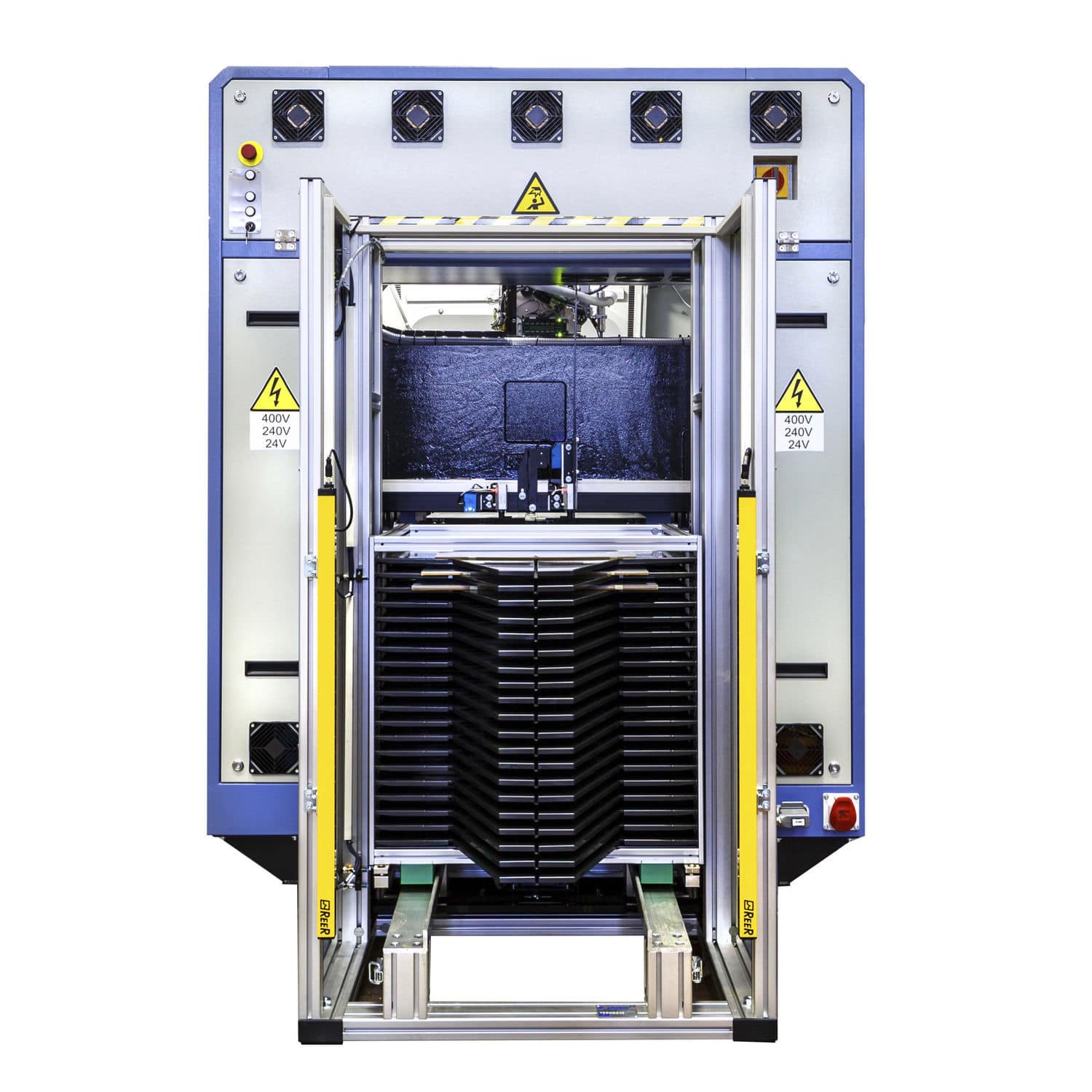 Be- und Entladesystem / für Paneele - PLURITEC SRL - zum Bohren / automatisch