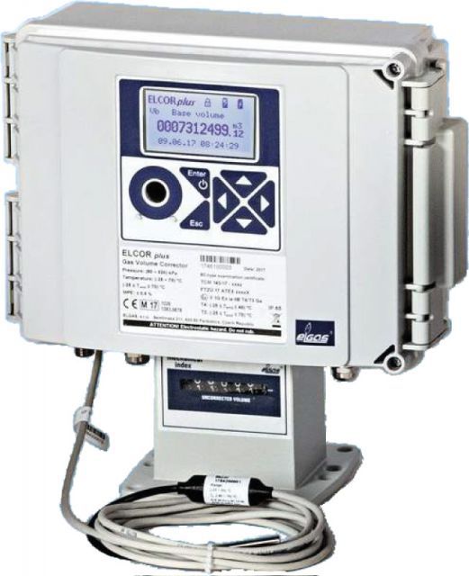 Kompakter elektronischer Mengenumwerter - ELCORplus - Gascat