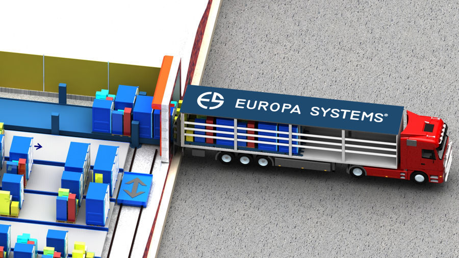 Be- und Entladesystem für LKW - ATLS - Europa Systems Sp. z o.o. - für ...