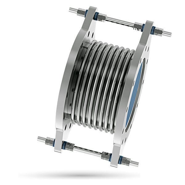 Metall-Kompensator - BM-SI-TI - BIKAR - rund / Flansch / Axial