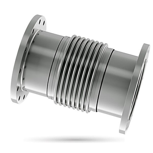 Metall-Kompensator - BM-SI-MN - BIKAR - rund / Flansch / Axial