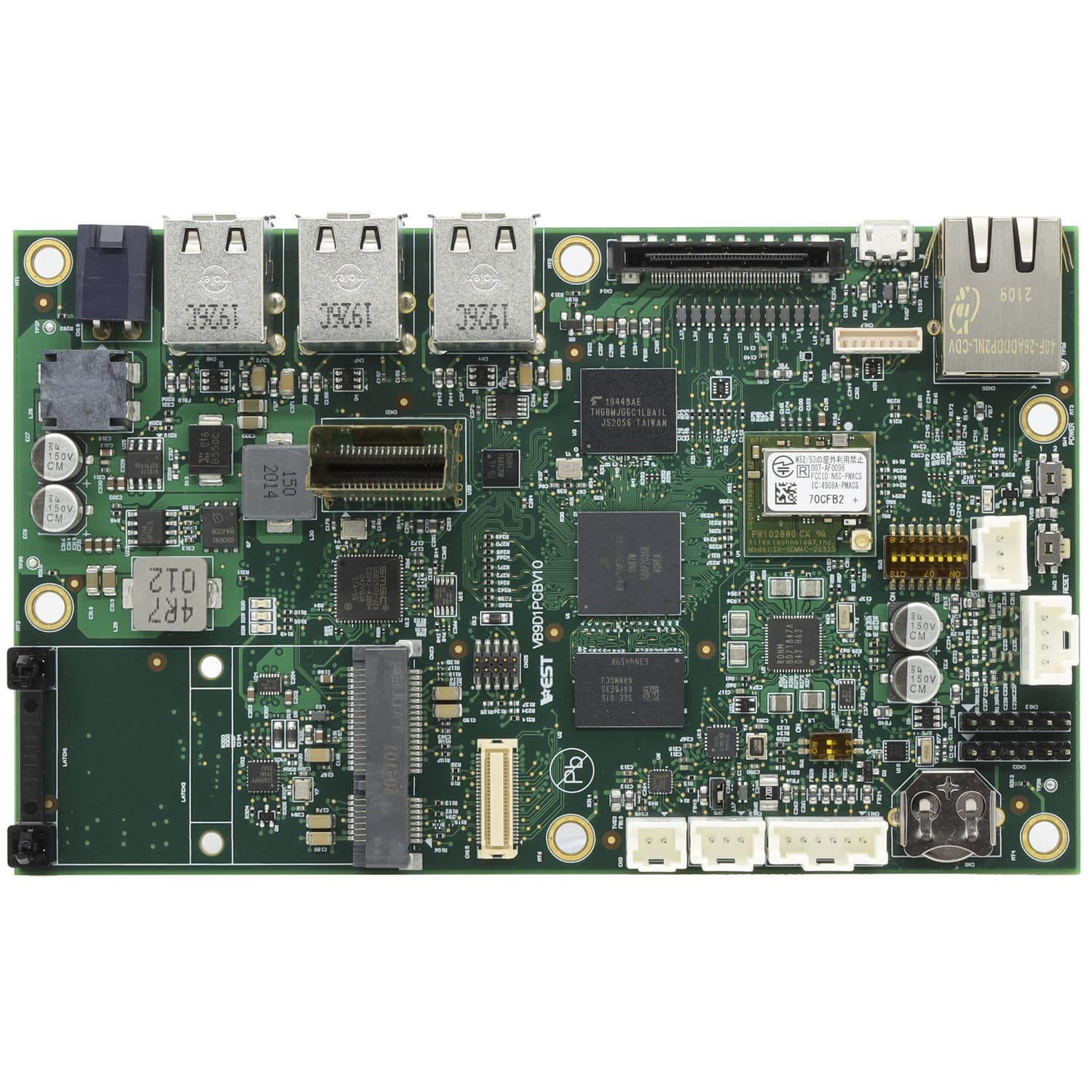 Single-Board-Computer / 3,5'' - VPN8M4-SBC - VEST - NXP i.MX8M Mini / ARM® Cortex A53 / ARM ...