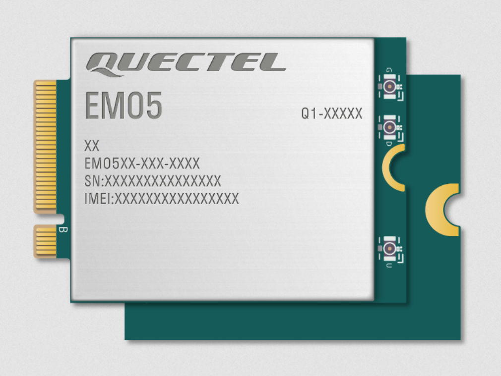 Wireless-Modul / LTE - EM05 series - Quectel - USB / Daten / 4G