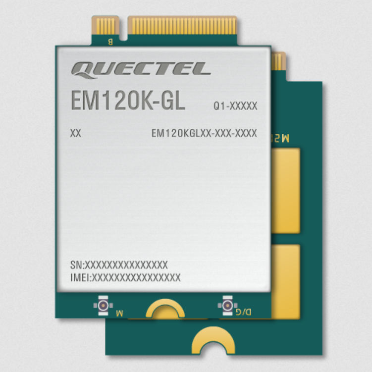 Wireless-Modul / LTE - EM120K-GL - Quectel - USB / integriert / Daten