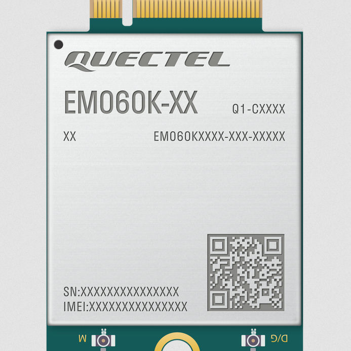 Wireless-Modul / LTE - EM060K series - Quectel - USB / integriert / Daten