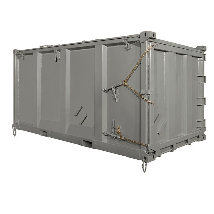 ABS-Container - wastequip - gesichert