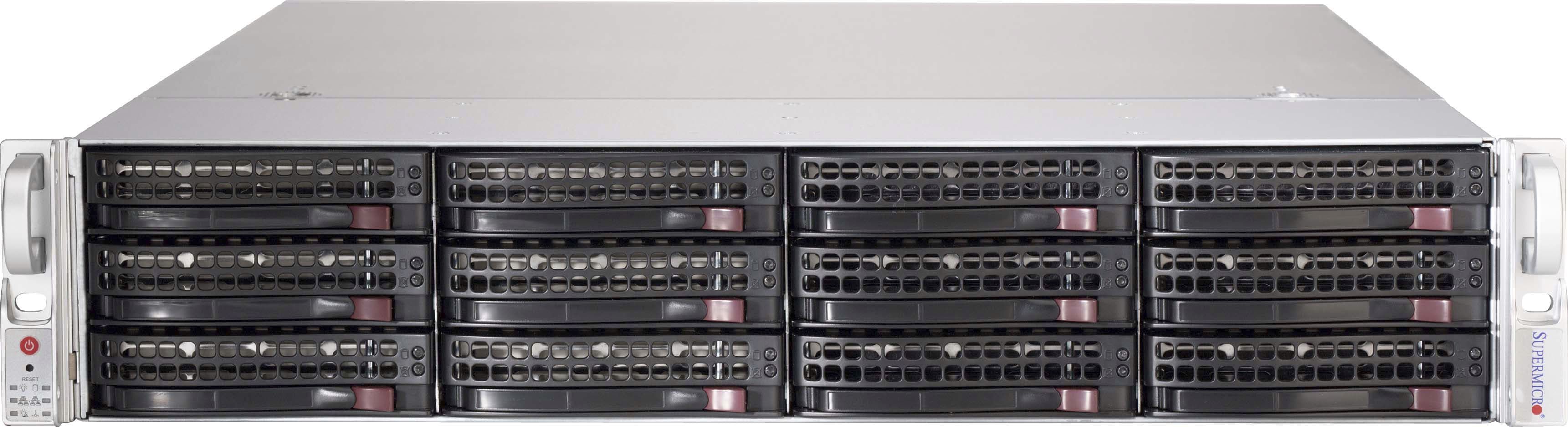 Rack-Chassis - 826BE1C-R609JBOD - SUPERMICRO - 2U / für Backplanes / Lager