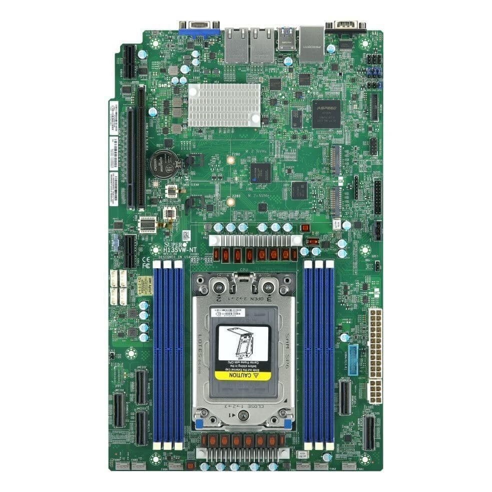 ATX-Mainboard - H13SVW-NT-OS1 - SUPERMICRO - AMD EPYC™ / Intel® / DDR5 SO-DIMM