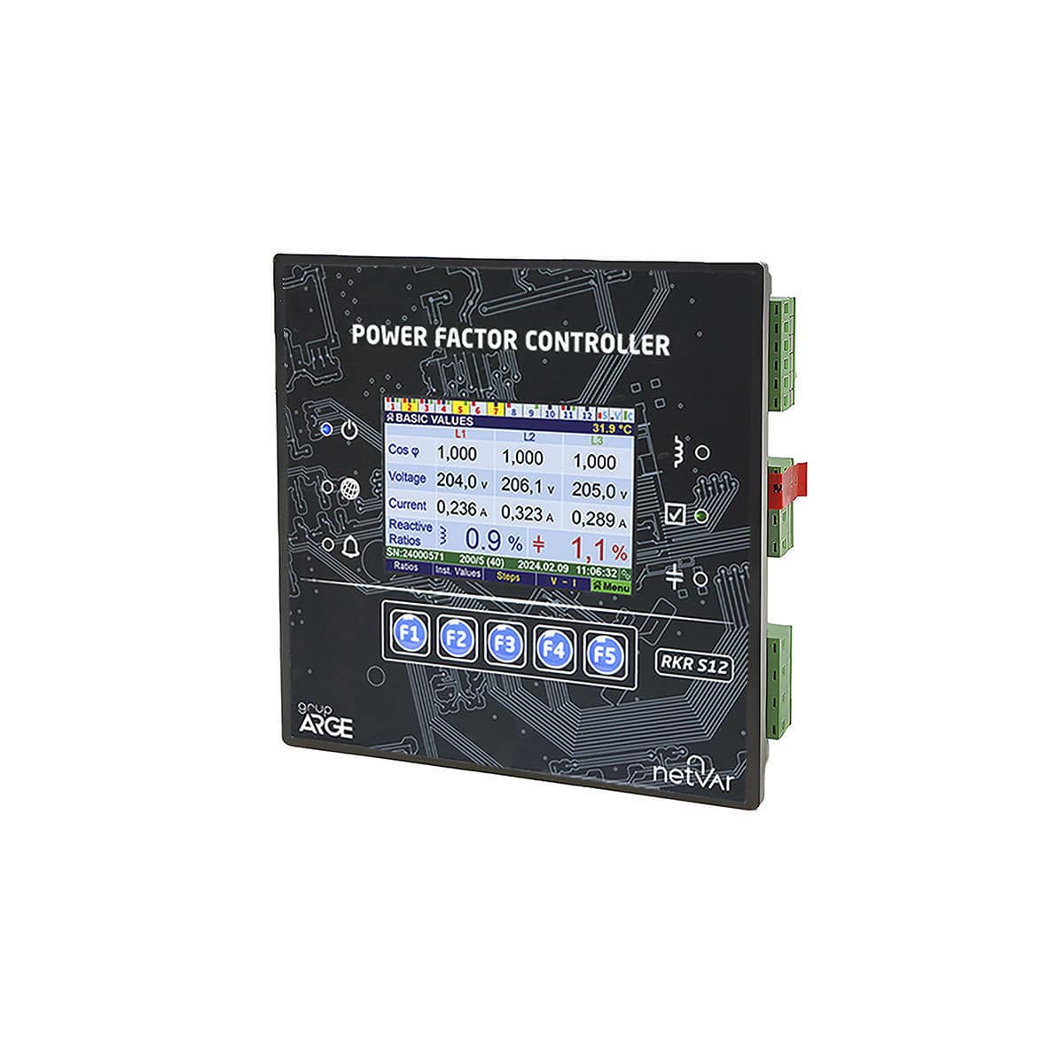 Digitaler Leistungsfaktor-Regler - RKR SVC series - Grup Arge Energy and Control Systems