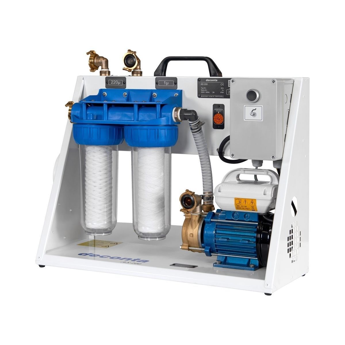 Absorptions-Filteraggregat - AS200 - deconta GmbH - Wasser
