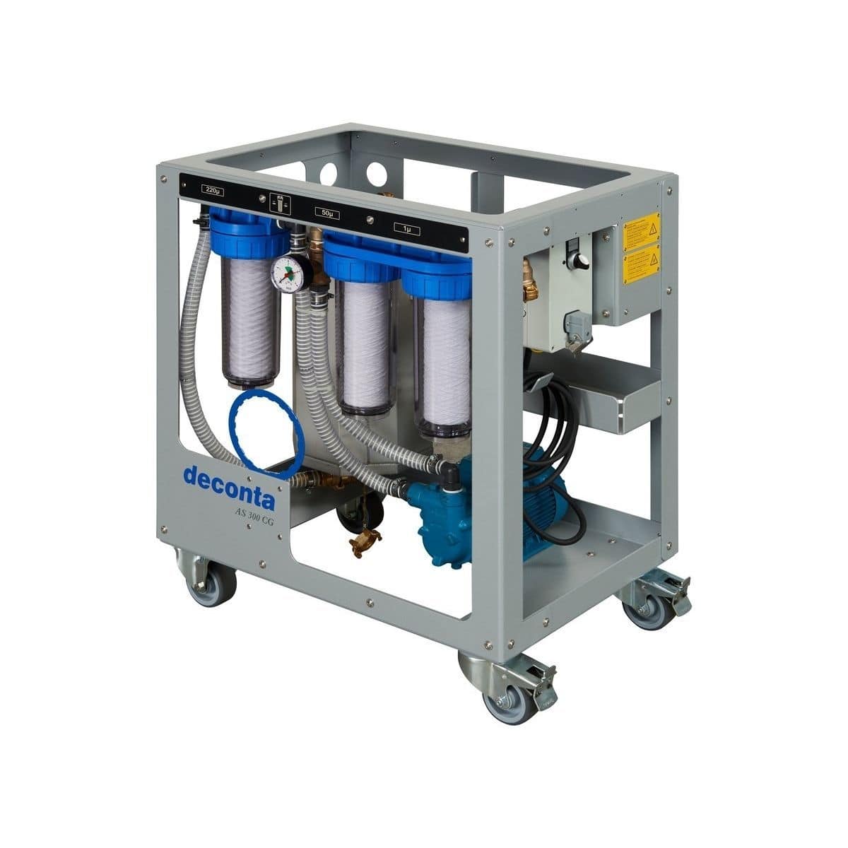 Ansaug-Filteraggregat - AS300CG - deconta GmbH - absack / Wasser