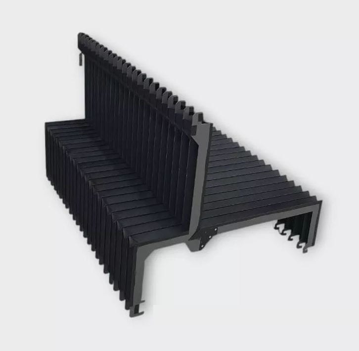 Flach-Balg - Mega bellows - Kunststoff / Axial