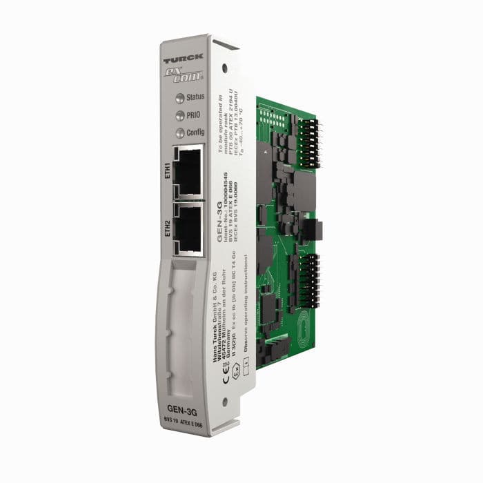 E/A-System / Feldbus - GEN-3G - TURCK - Modbus / PROFINET / Ethernet