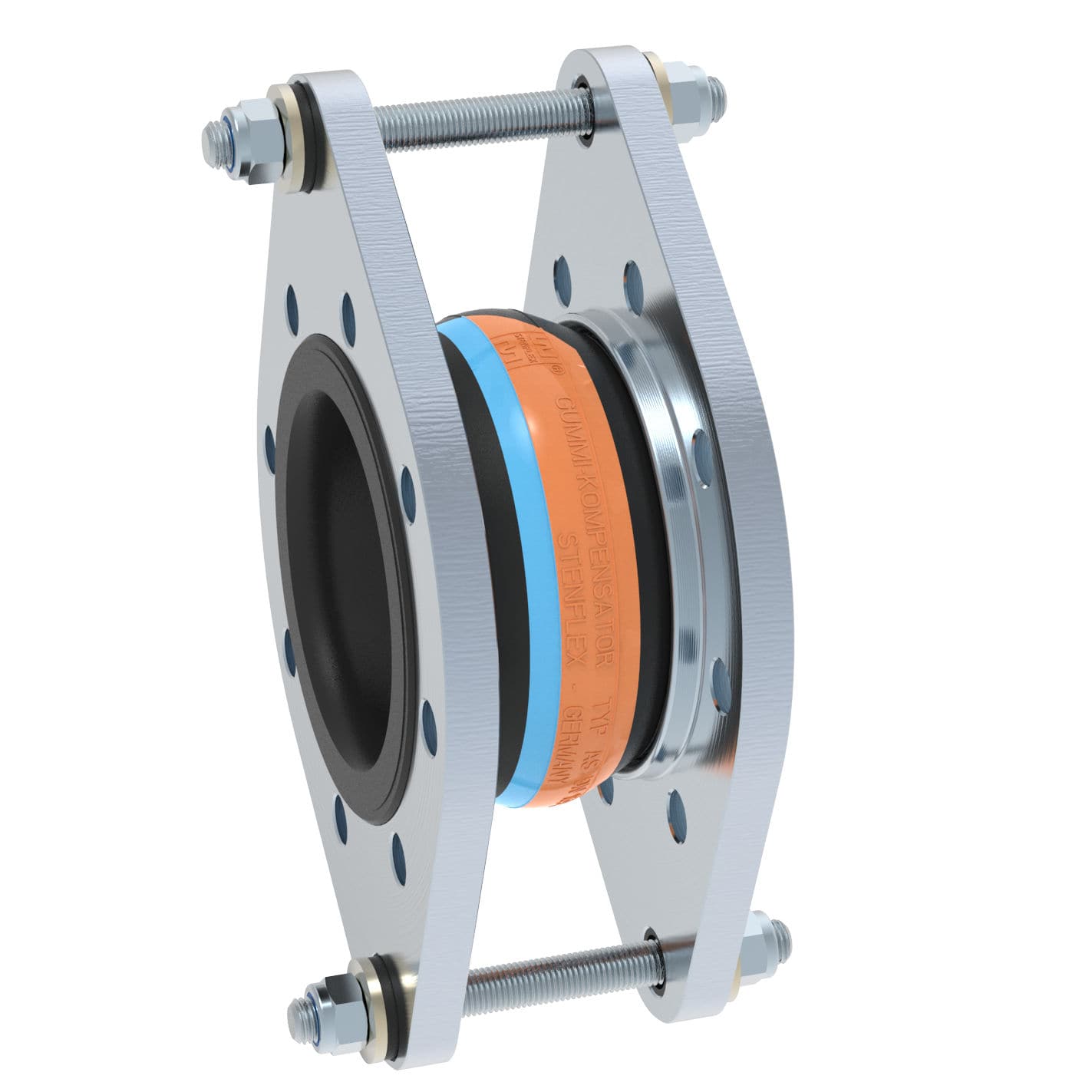 Gummi-Kompensator - AS-2 - STENFLEX Rudolf Stender GmbH - rund ...