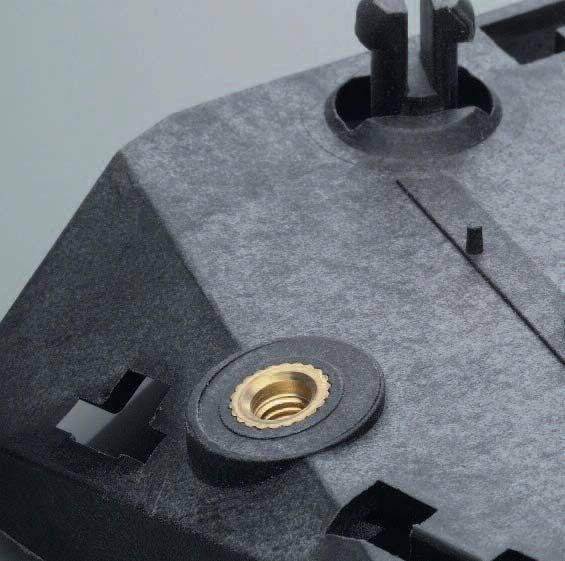 Gewindeeinsatz - Mubux®-A - Kerb Konus - Press / Metall / rund