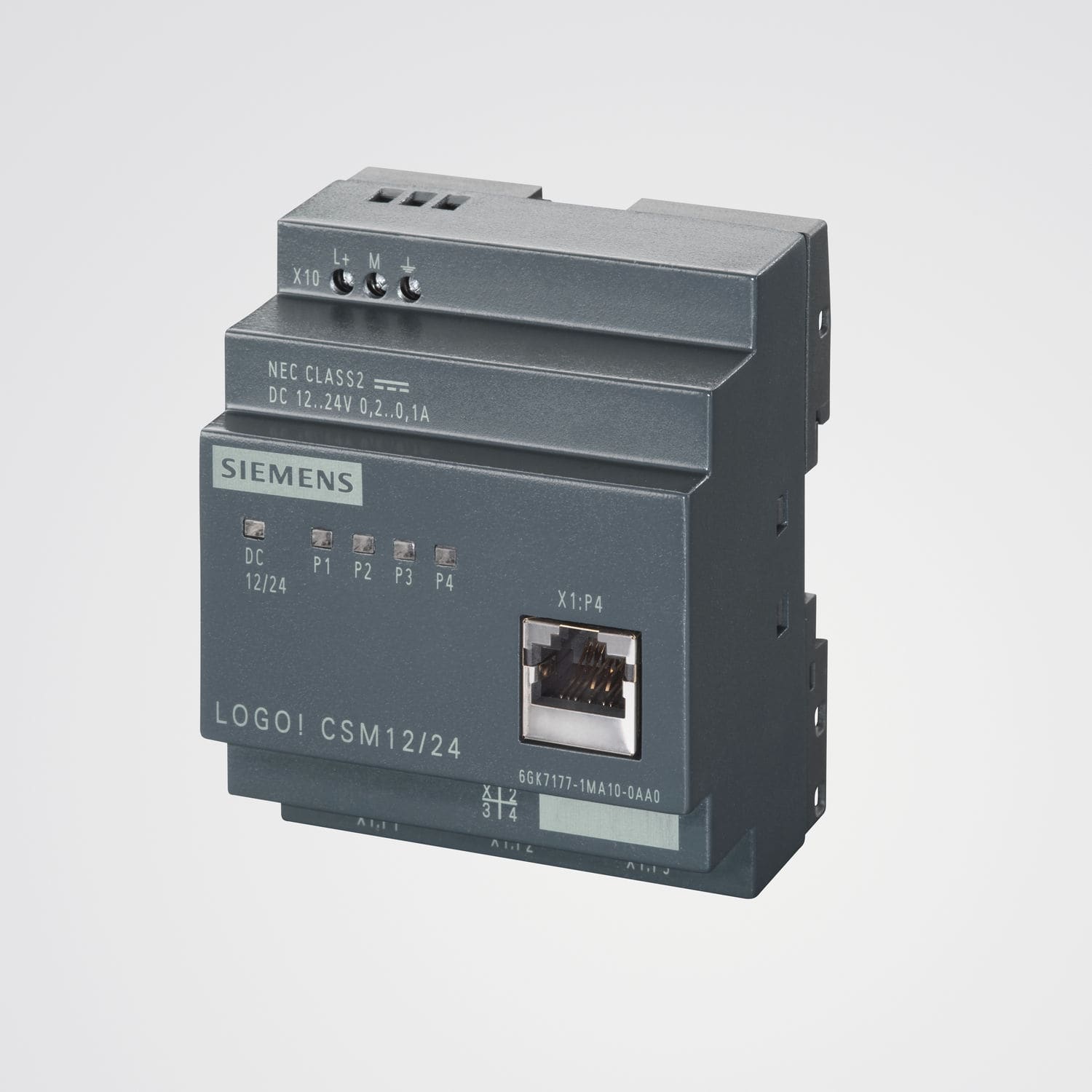 Ethernet-Schaltermodul / unmanaged - LOGO! CSM - Siemens Industrial ...
