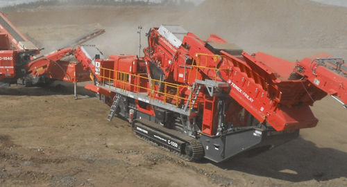 Kegelbrecher - C-1550 - TEREX Mobile Processing Equipment - mobil ...