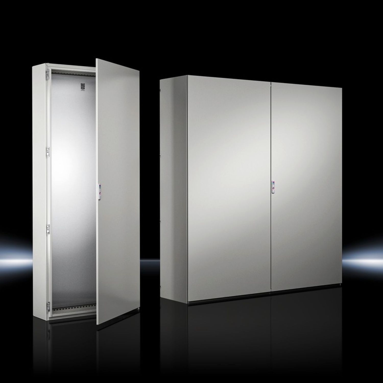 Bodenstehender Schaltschrank - VX SE - RITTAL - Stahlblech / mit ...