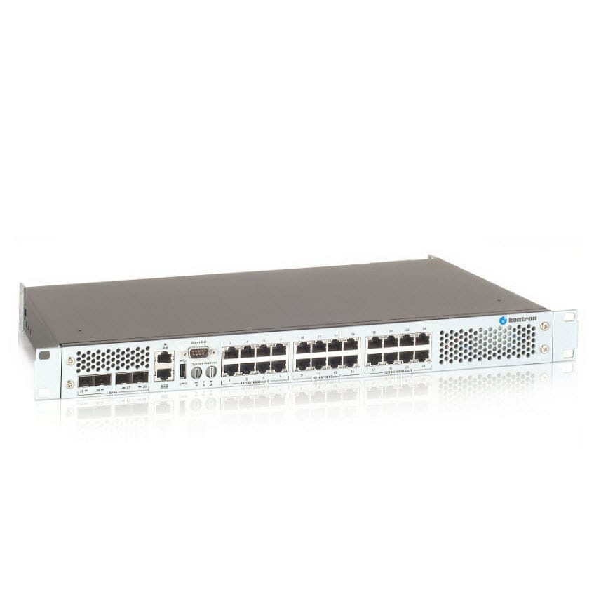 Ethernet-Switch / managed - RES2404-PTP - Kontron - 24 Ports ...