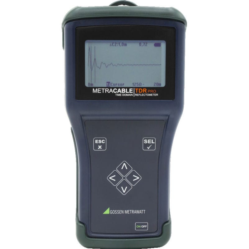 TDR-Reflektometer - METRACABLE TDR PRO - GOSSEN METRAWATT GmbH - Zeit ...