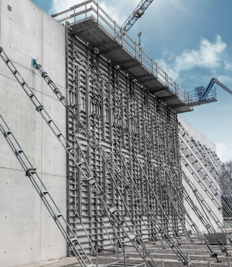 Modulschalung - Mammut 350 - MEVA Schalungs-Systeme - Wand / hoch