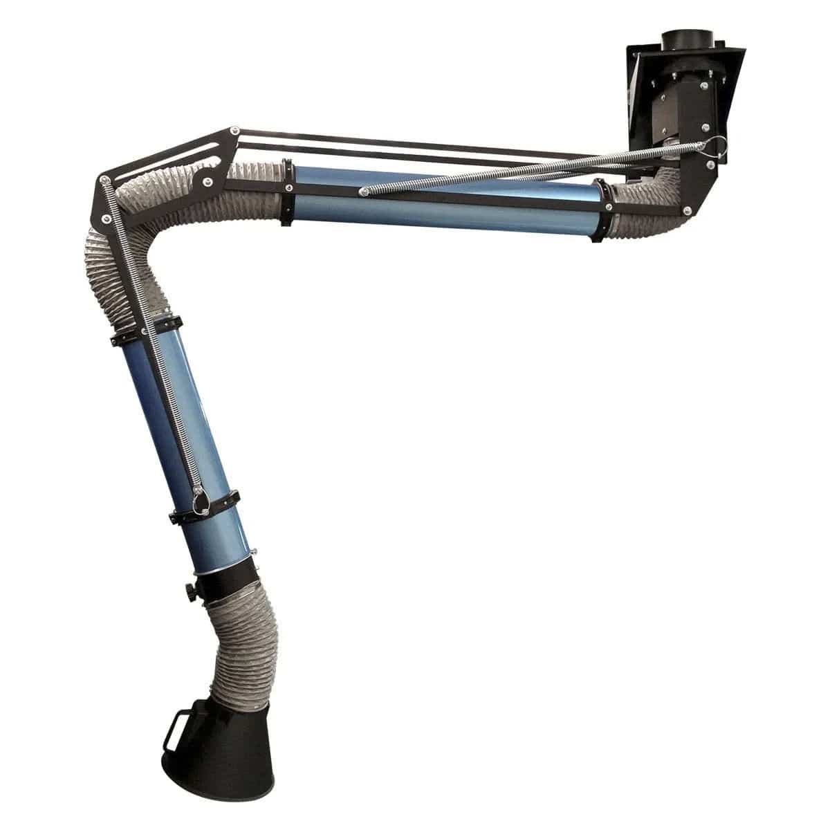 Wandmontierter Absaugarm - ELEFANTINO ELP - GGE srl - starr / Knickarm / Staub